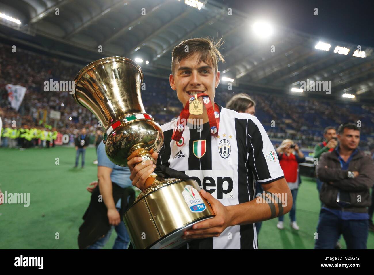 Roma, Italy. 21st May, 2016. Paulo Dybala (Juventus) Football/Soccer ...