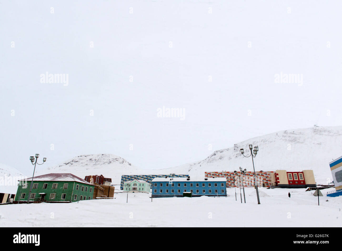 Norway svalbard barentsburg hi-res stock photography and images - Alamy
