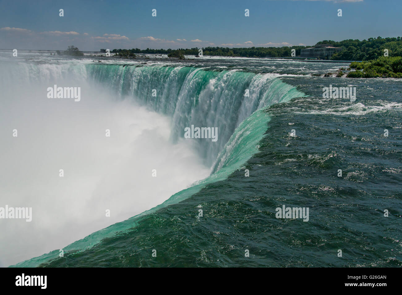 Wide waterfall hi-res stock photography and images - Alamy