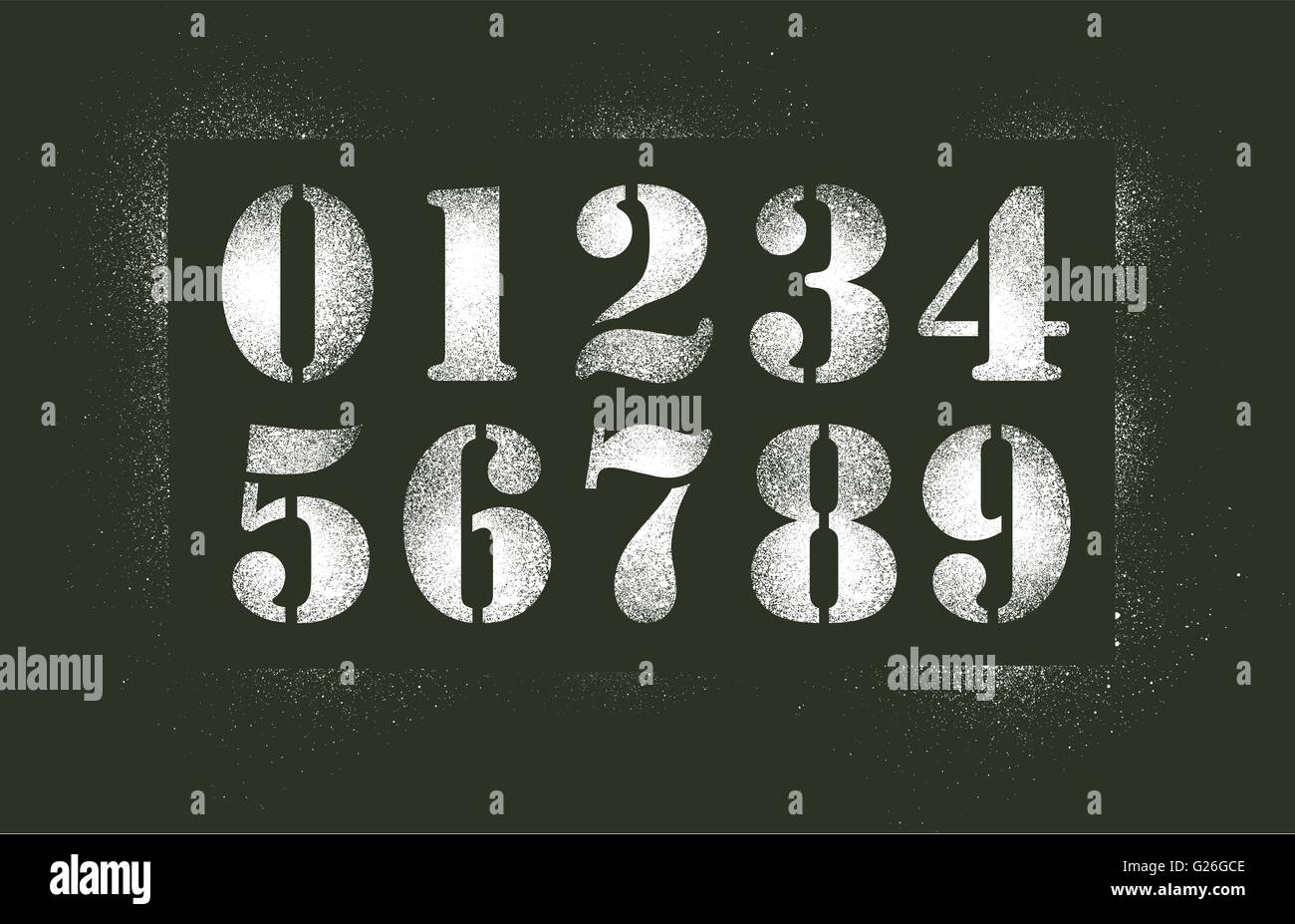 Stencil military stencil hi-res stock photography and images - Alamy