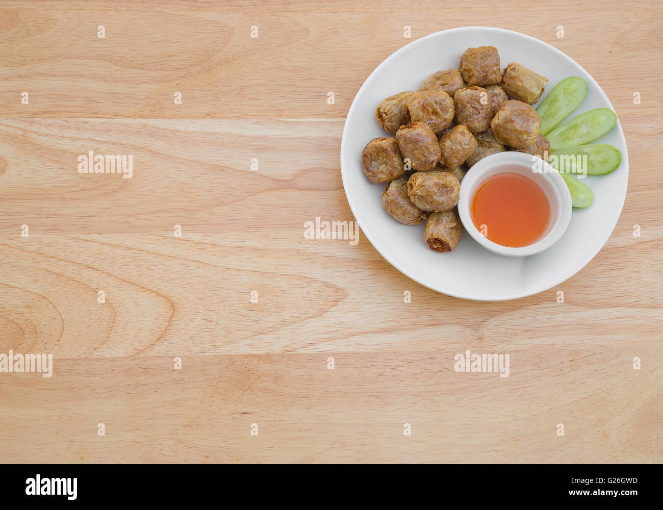 roll shell crab is Thai food tasty Stock Photo - Alamy