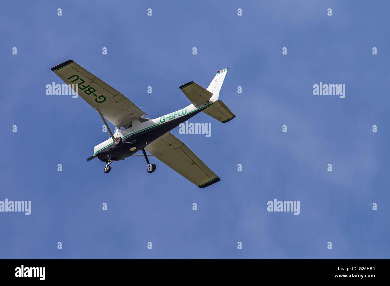 Flying adventure plane wing sky High Resolution Stock Photography and ...