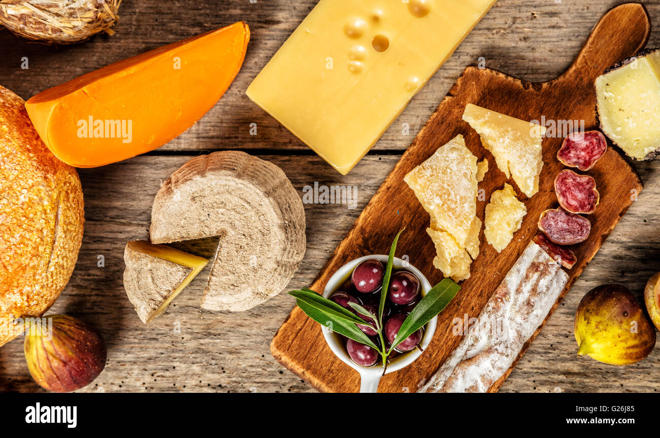 Group of cheese hi-res stock photography and images - Alamy