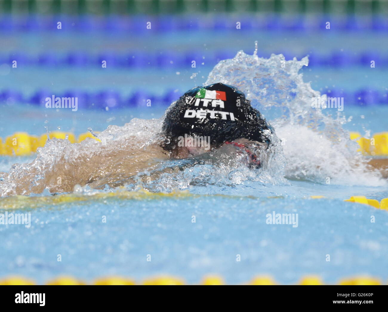 London, England: May 20, 2016 Gabriele Detti Italian swimmer European ...