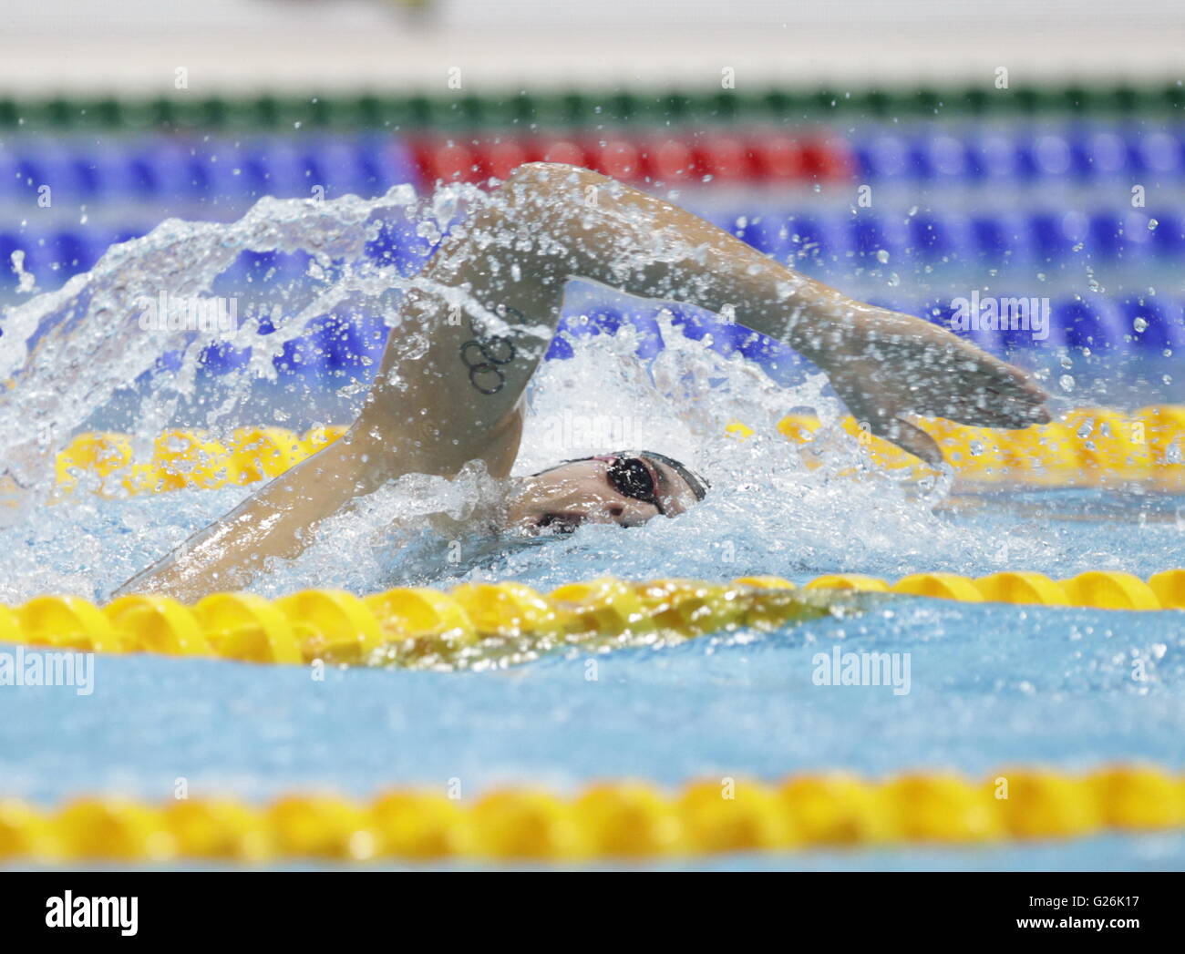 London, England: May 20, 2016 Gabriele Detti Italian swimmer European ...
