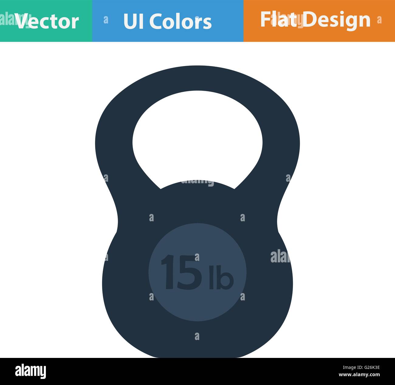 Training barbell outdoors Stock Vector Images - Alamy