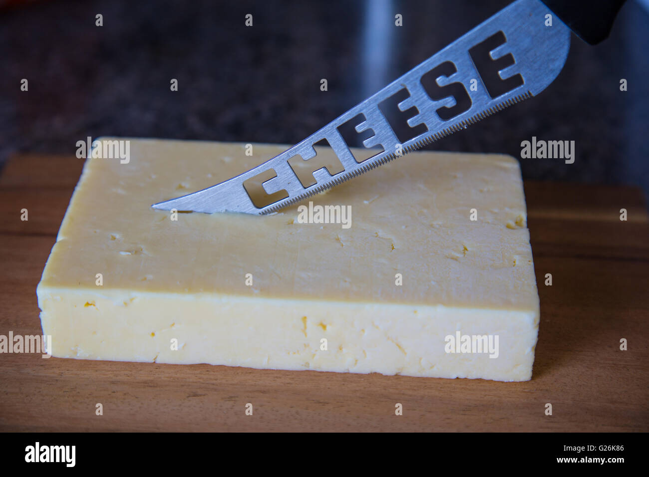 Sticking out of cheese hi-res stock photography and images - Alamy