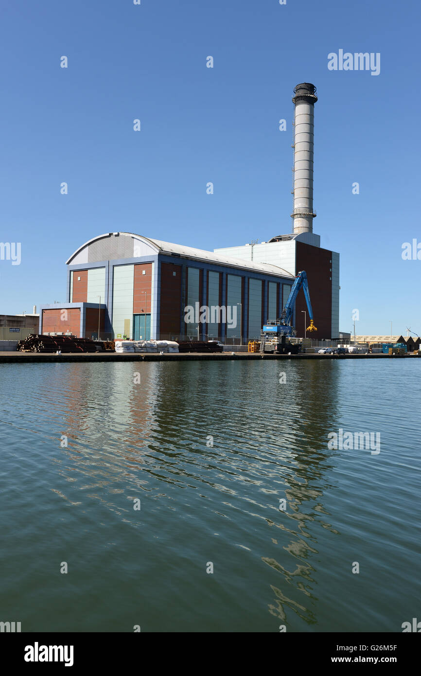 Shoreham 420MWe combined cycle gas-fired power station, East Sussex ...