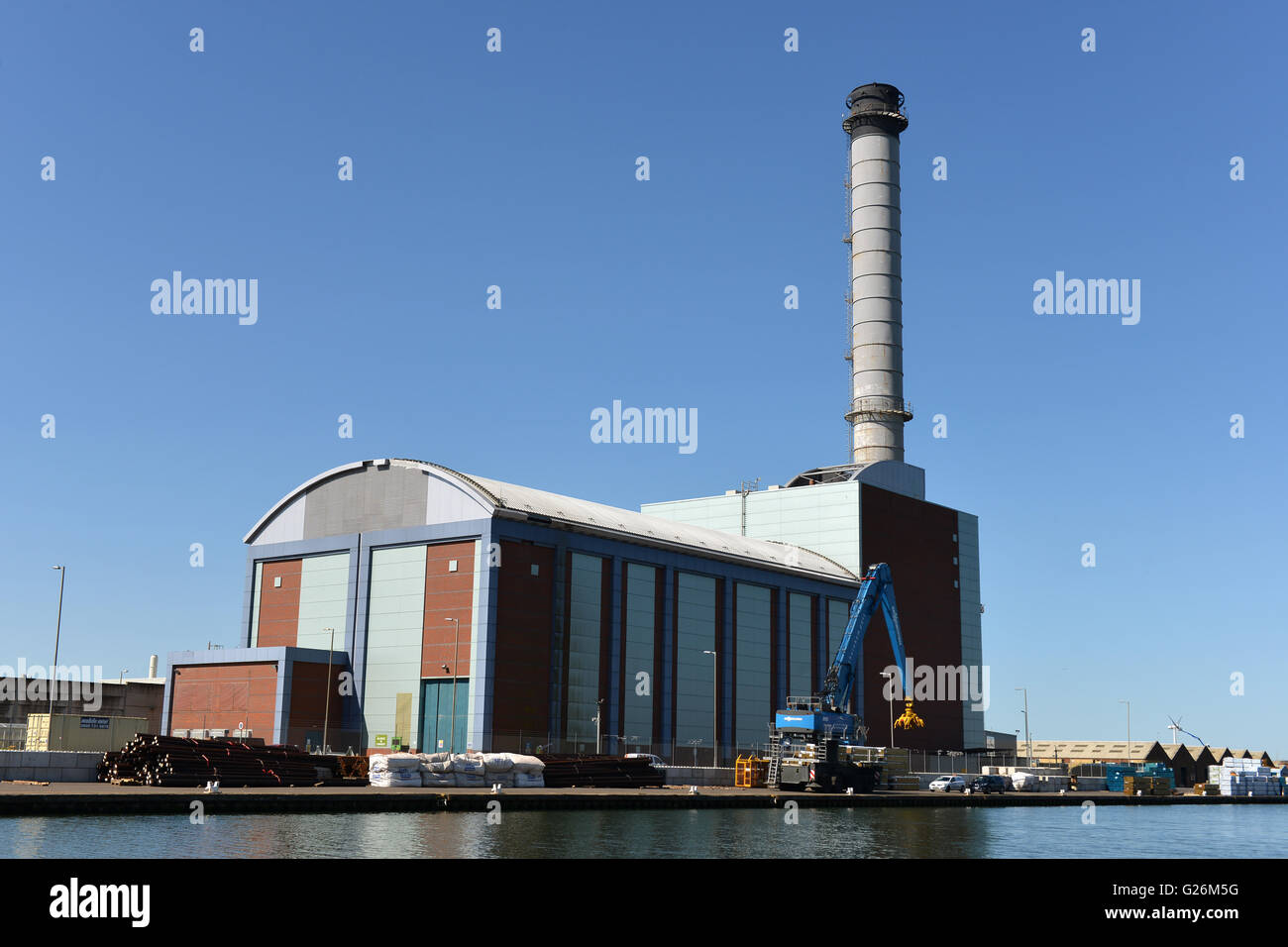 Shoreham 420MWe combined cycle gas-fired power station, East Sussex ...