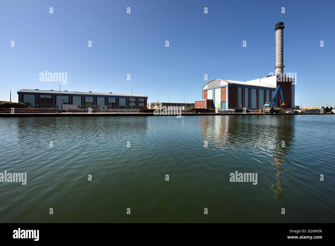 Shoreham 420MWe combined cycle gas-fired power station, East Sussex ...