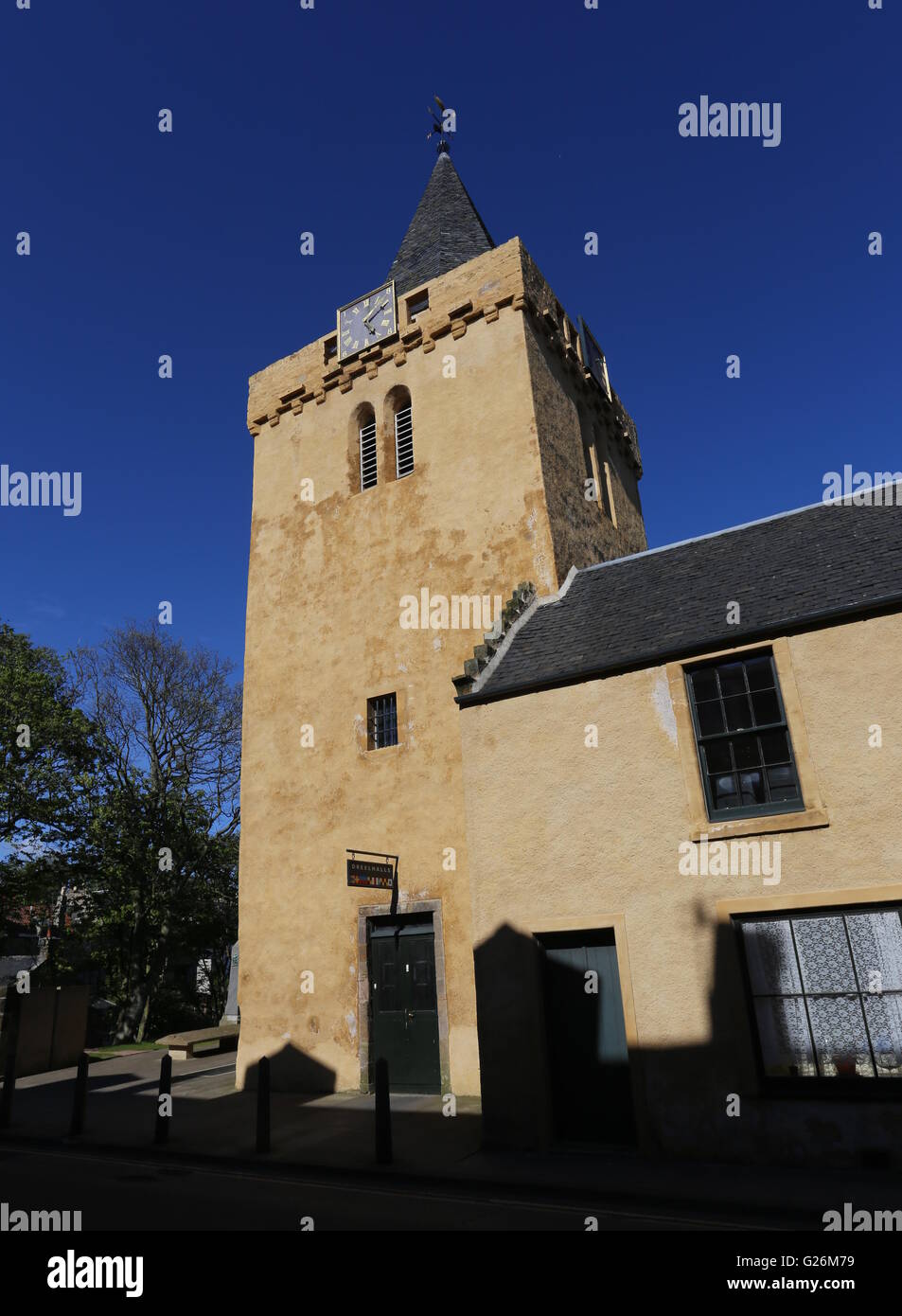 Exterior of Dreel Halls Anstruther Fife Scotland May 2016 Stock Photo ...