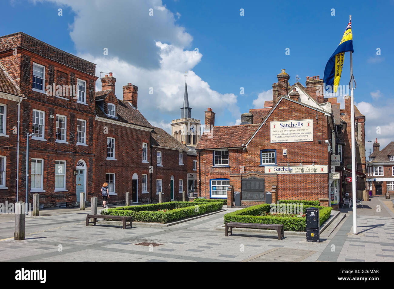 Baldock town hall hertfordshire, uk Stock Photo - Alamy