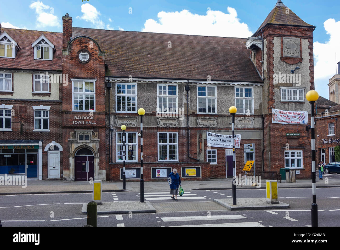 Baldock town hall hertfordshire, uk Stock Photo - Alamy