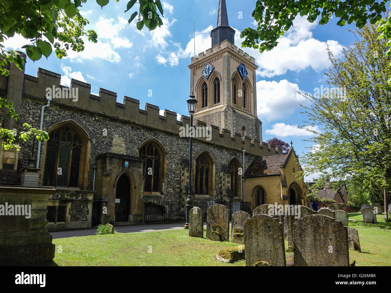 Baldock church hi-res stock photography and images - Alamy
