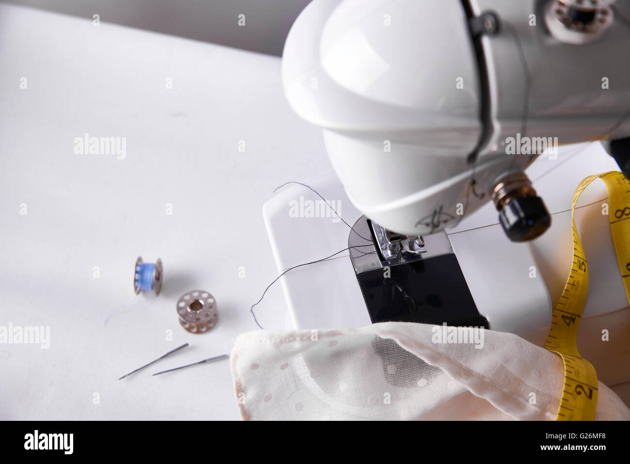 Table top sewing machine sewing machine hi-res stock photography and ...