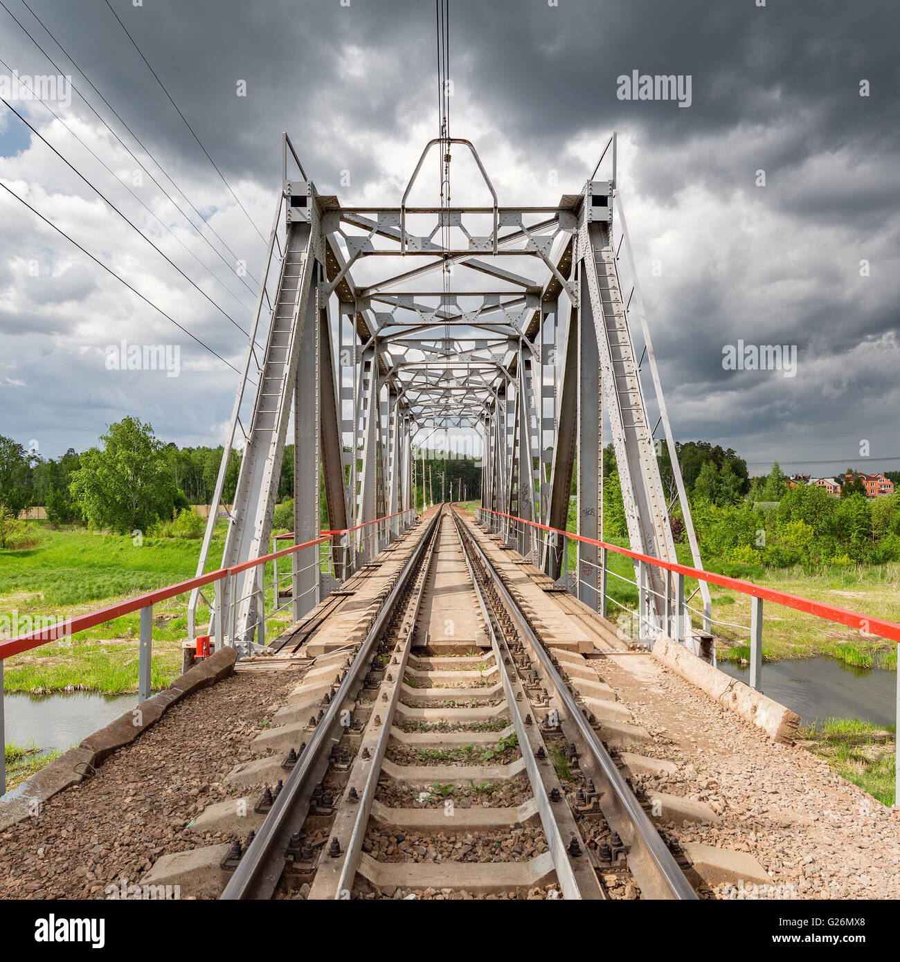 Railway Line Under Bridge High Resolution Stock Photography and Images ...