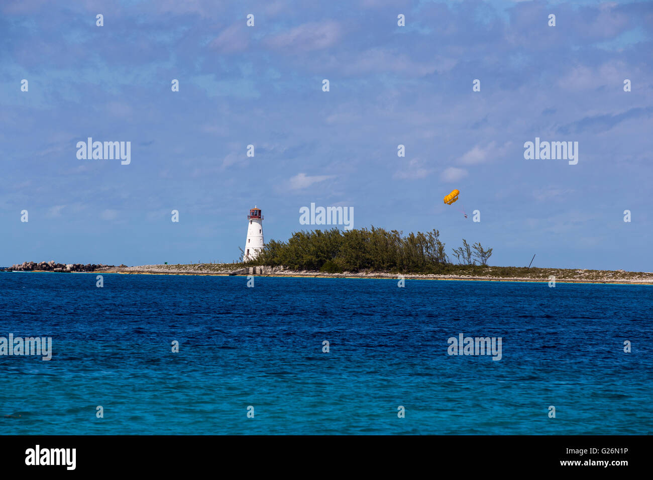 Lighthouse in Nassau Bahamas Stock Photo - Alamy