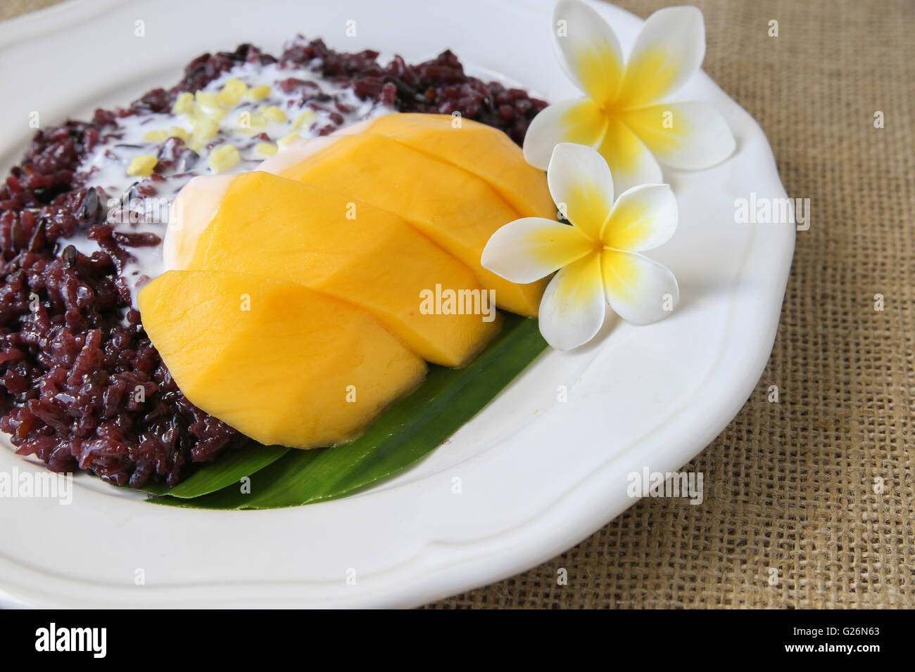 Black sticky rice hi-res stock photography and images - Alamy