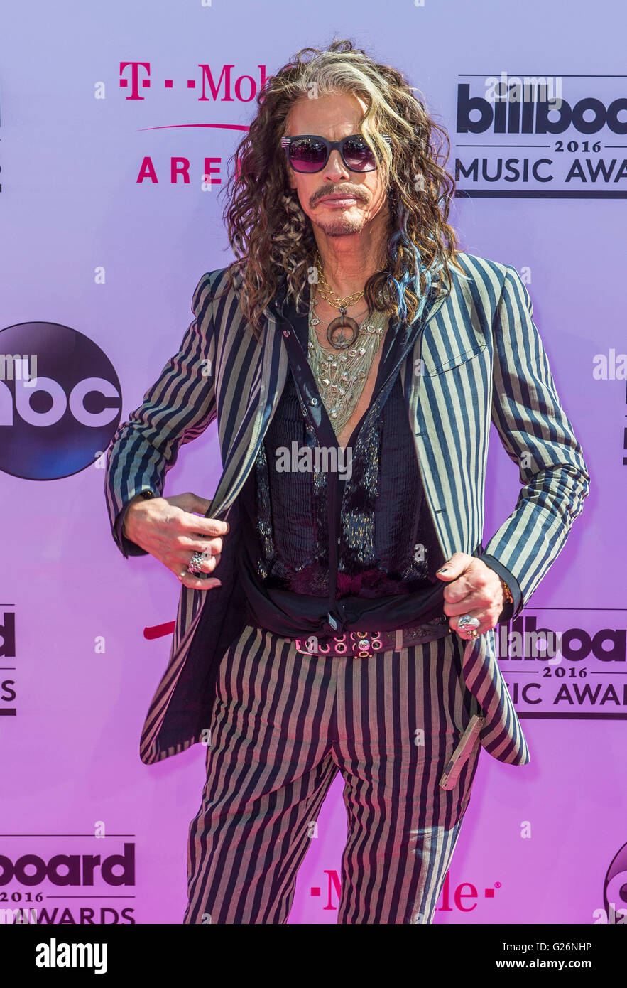 Singer Steven Tyler attends the 2016 Billboard Music Awards at T-Mobile ...