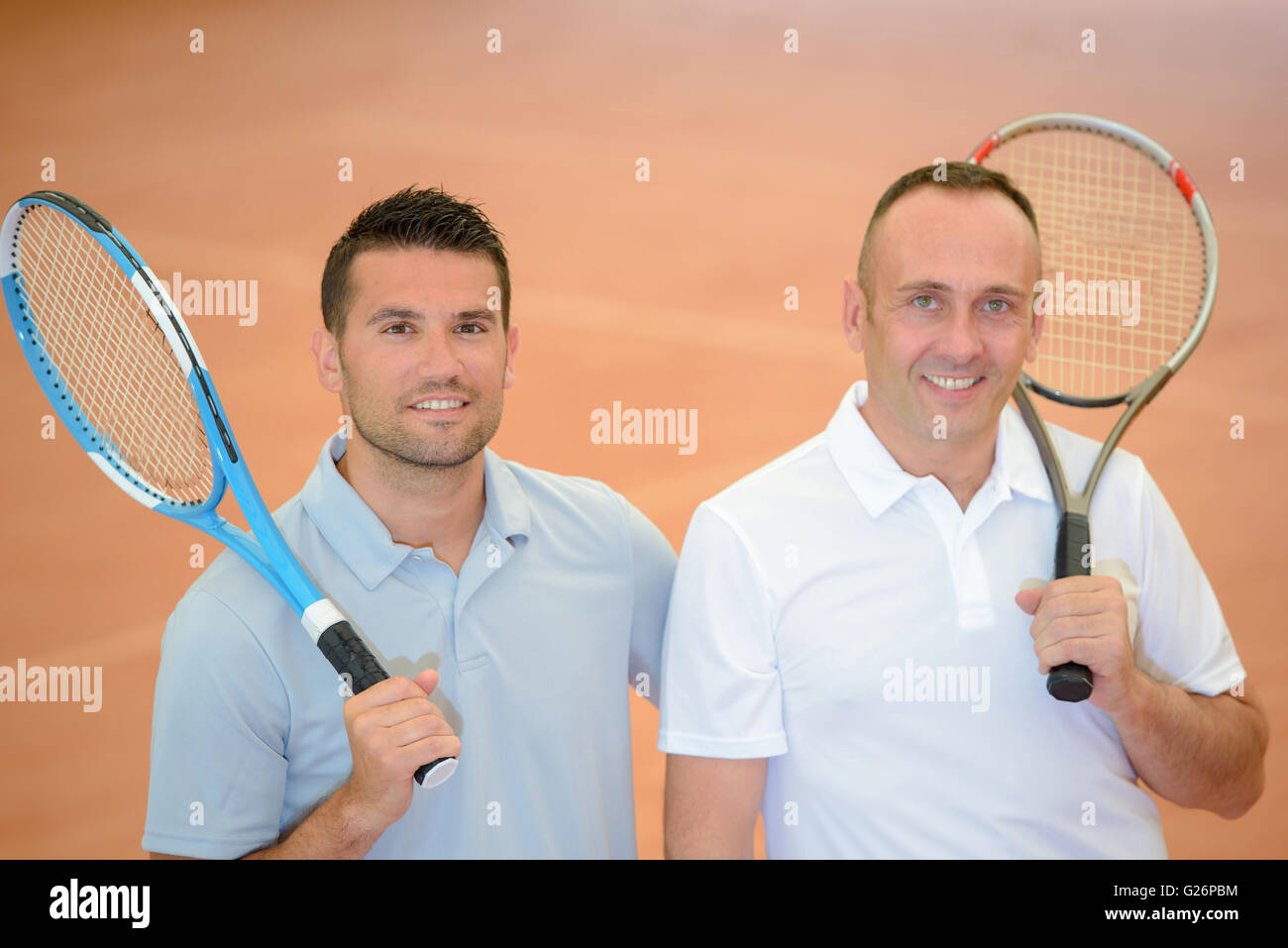 Tennis partners hi-res stock photography and images - Alamy