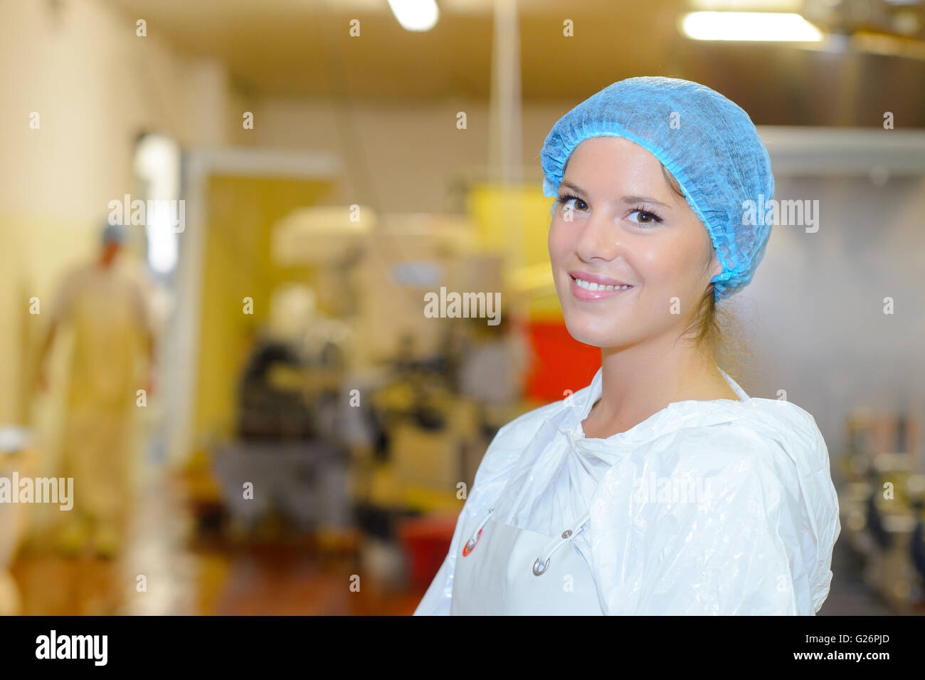 woman factory worker Stock Photo - Alamy