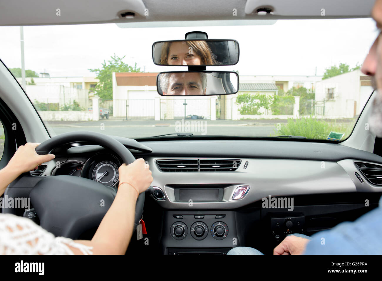 Aged woman man learning hi-res stock photography and images - Alamy