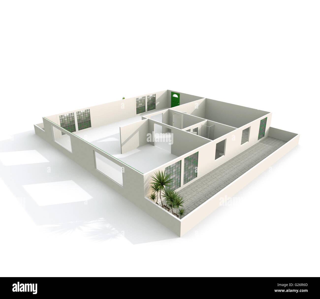 Cutaway section house hi-res stock photography and images - Alamy