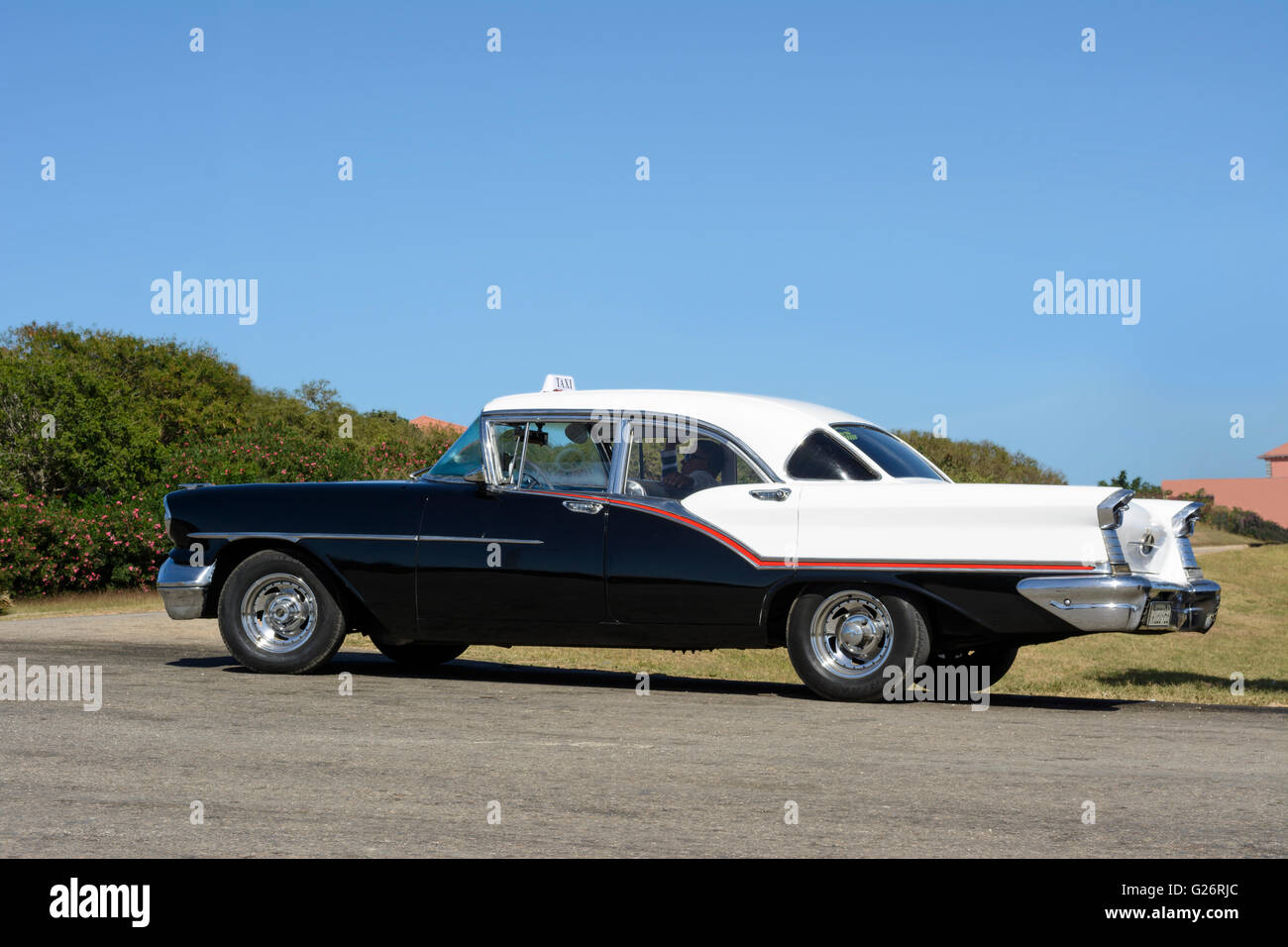 American taxi 1950 hi-res stock photography and images - Alamy