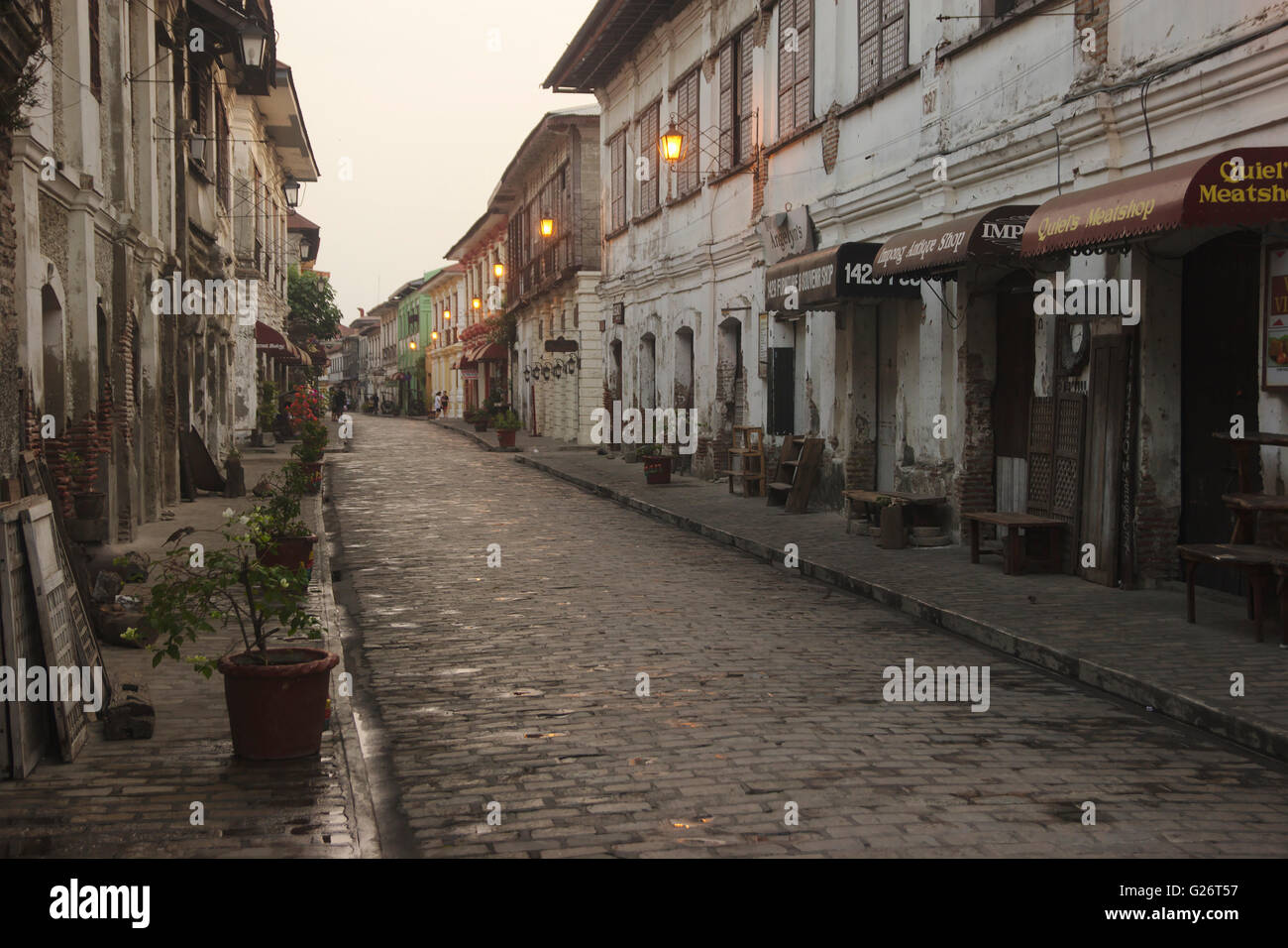 Mestizo district vigan hi-res stock photography and images - Alamy