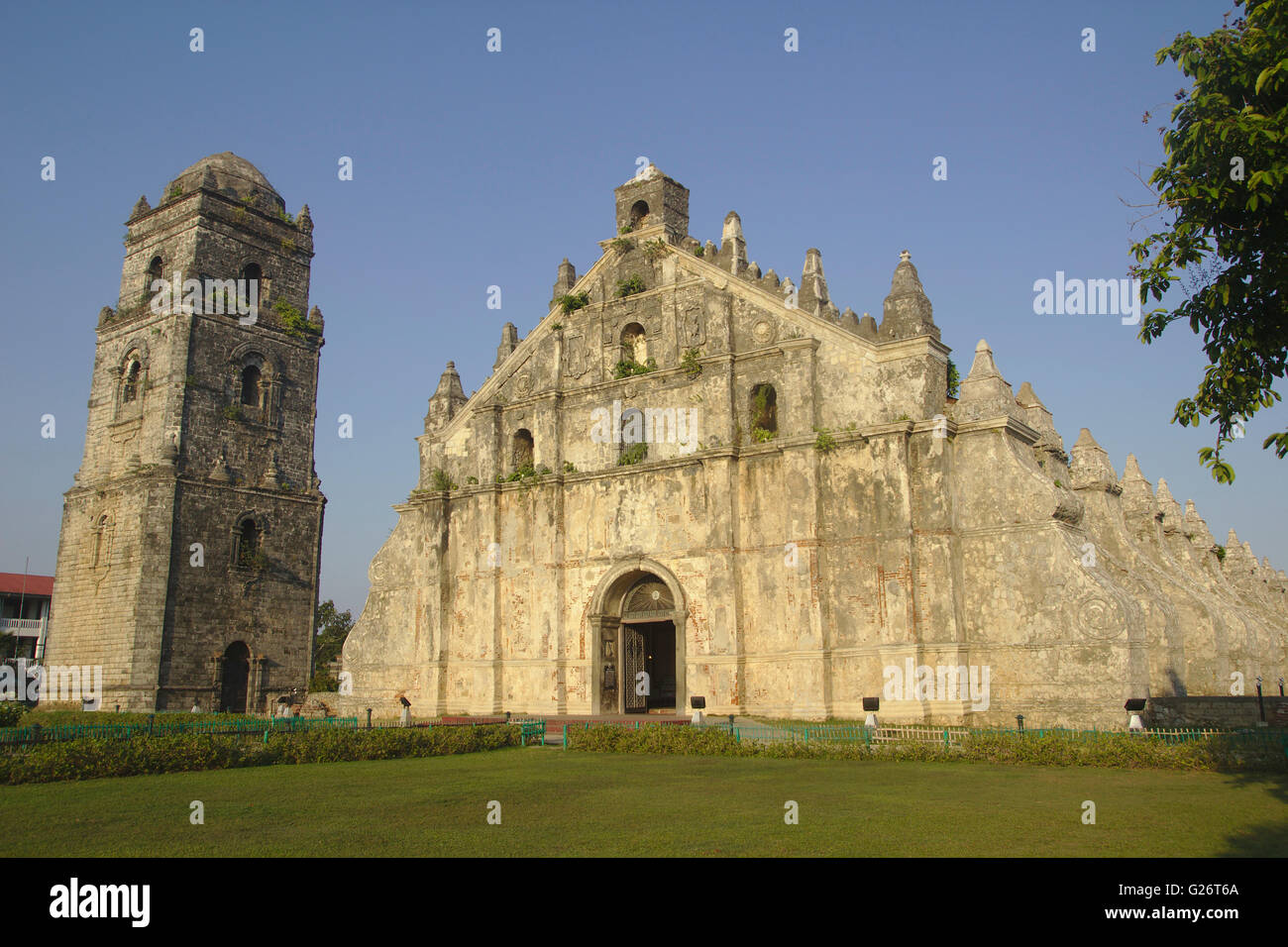 Paoay Church, near Laoag, northern Luzon, Philippines Stock Photo - Alamy