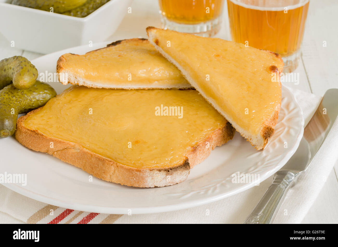 Toast gherkin hi-res stock photography and images - Alamy