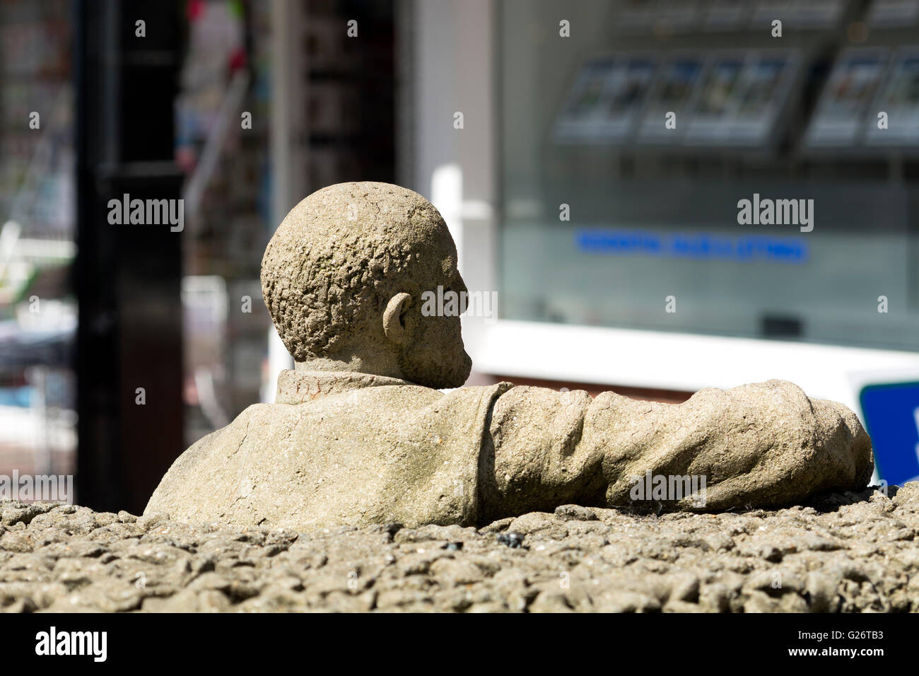 The Beekeeper of Beeston sculpture detail, Beeston, Nottinghamshire ...