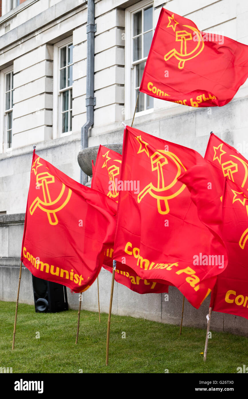 Red labour movement hi-res stock photography and images - Alamy
