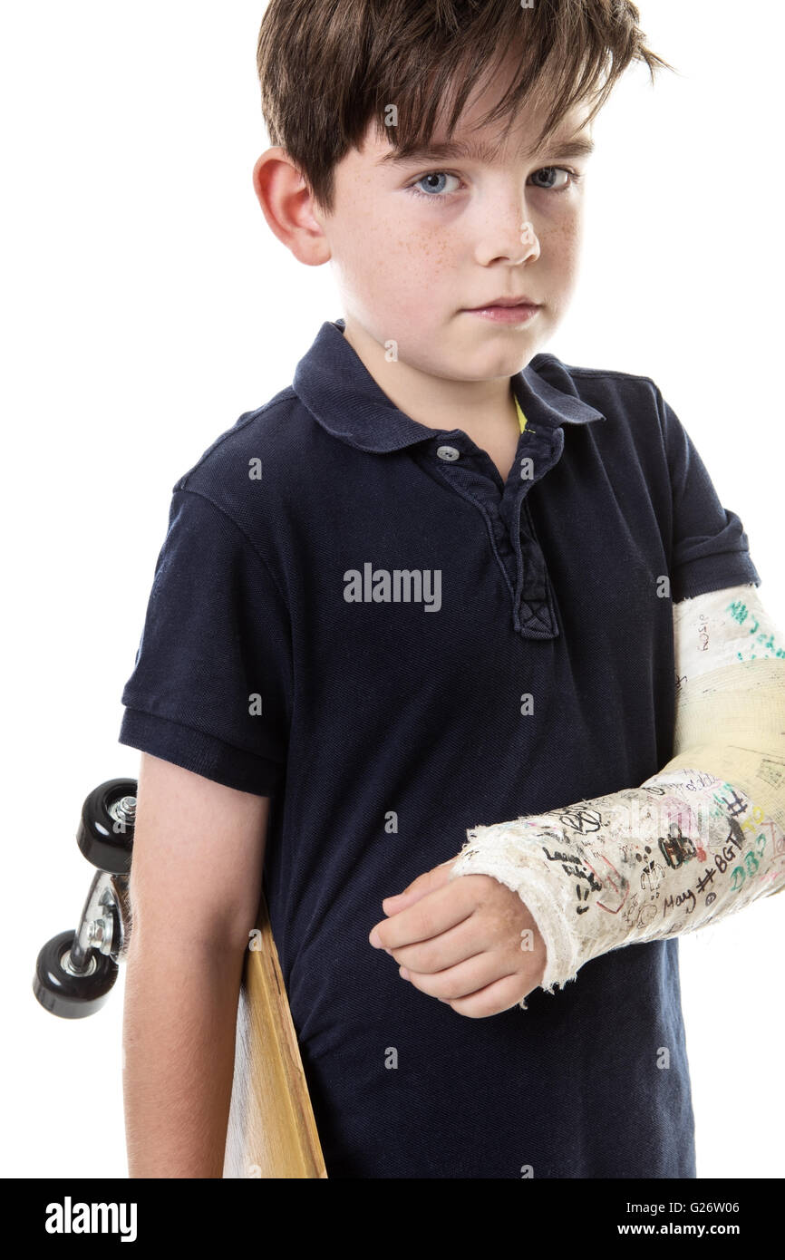 Skateboard accident boy hi-res stock photography and images - Alamy