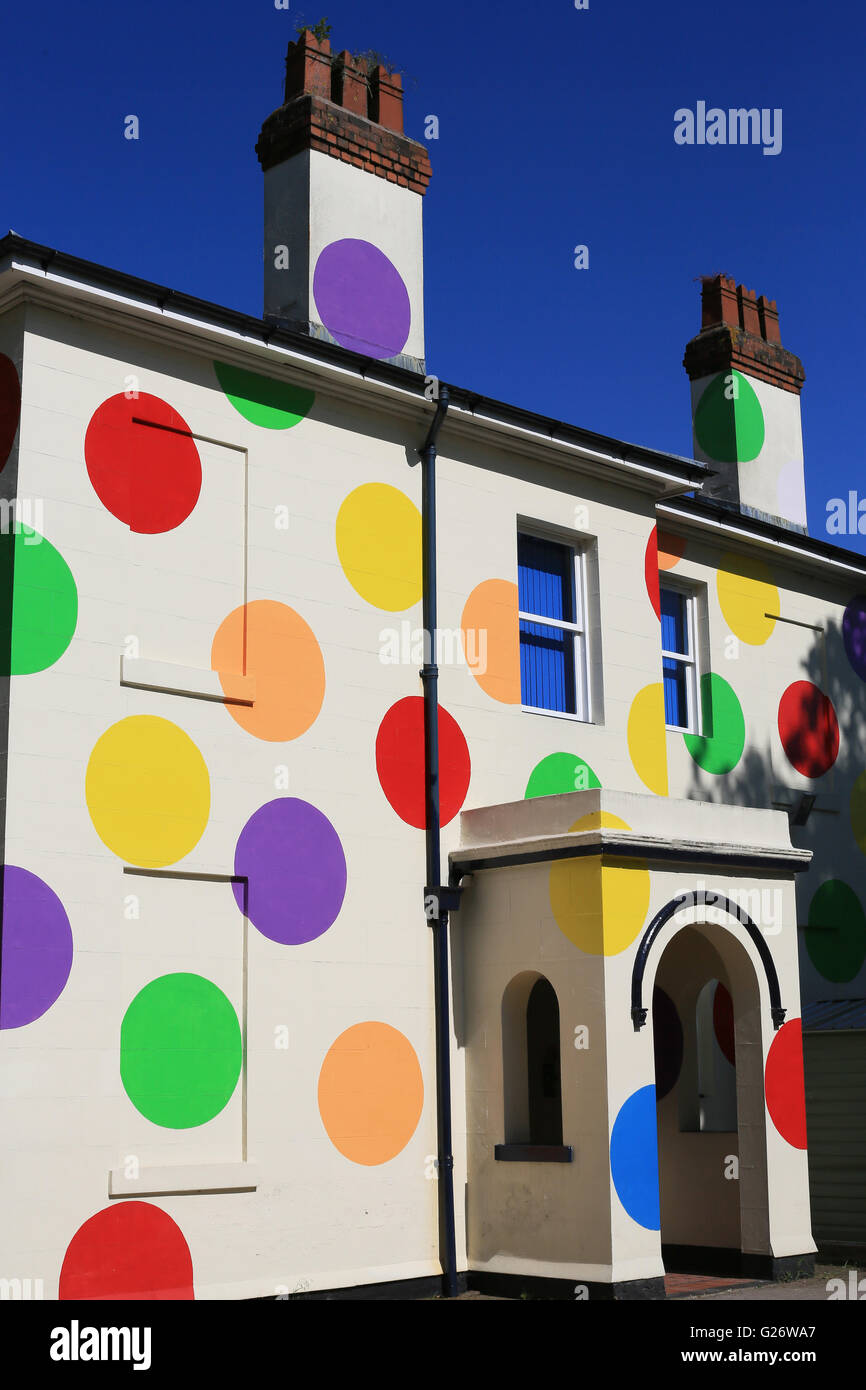 Coloured spots hi-res stock photography and images - Alamy