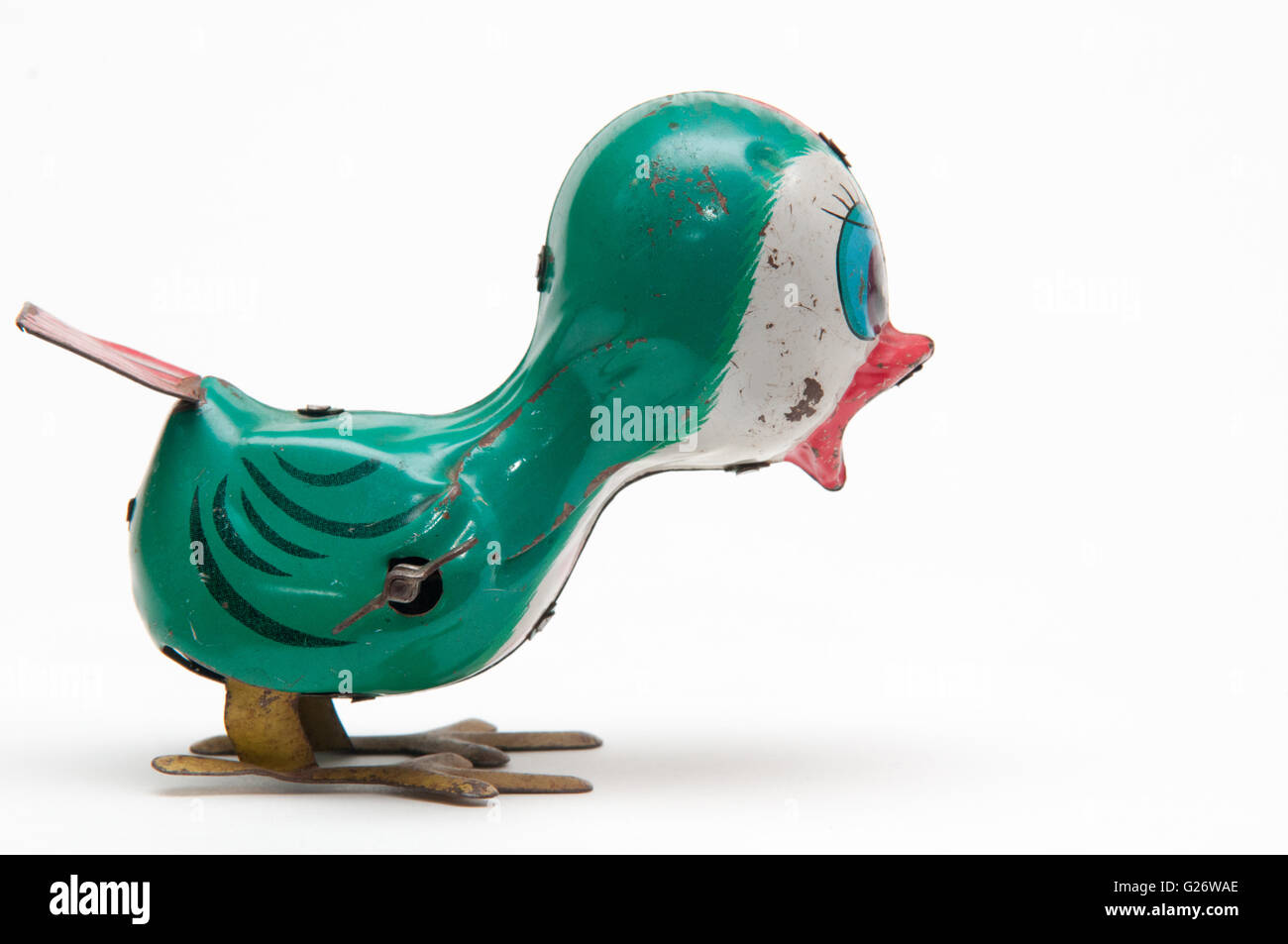 Vintage tweeting toy bird, ideal for different social media logo for ...