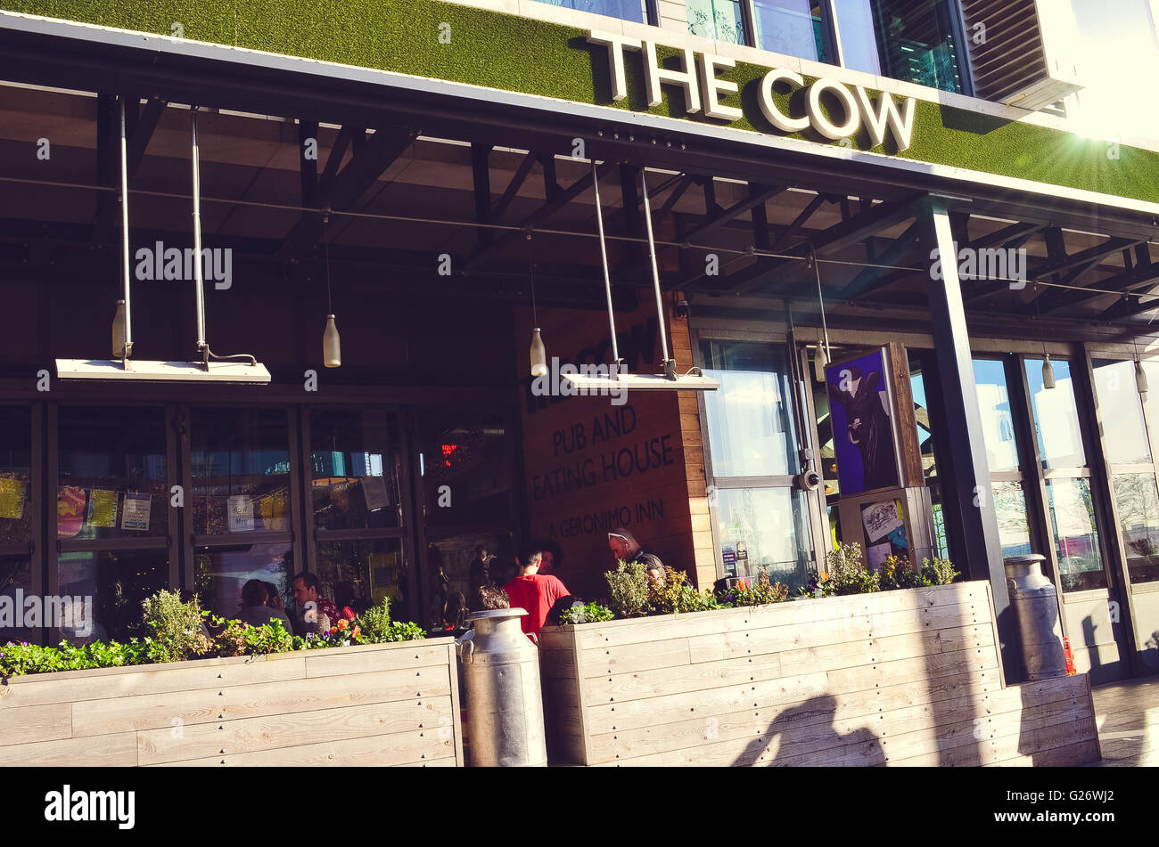 The Cow - Pub in Westfield London Stock Photo - Alamy