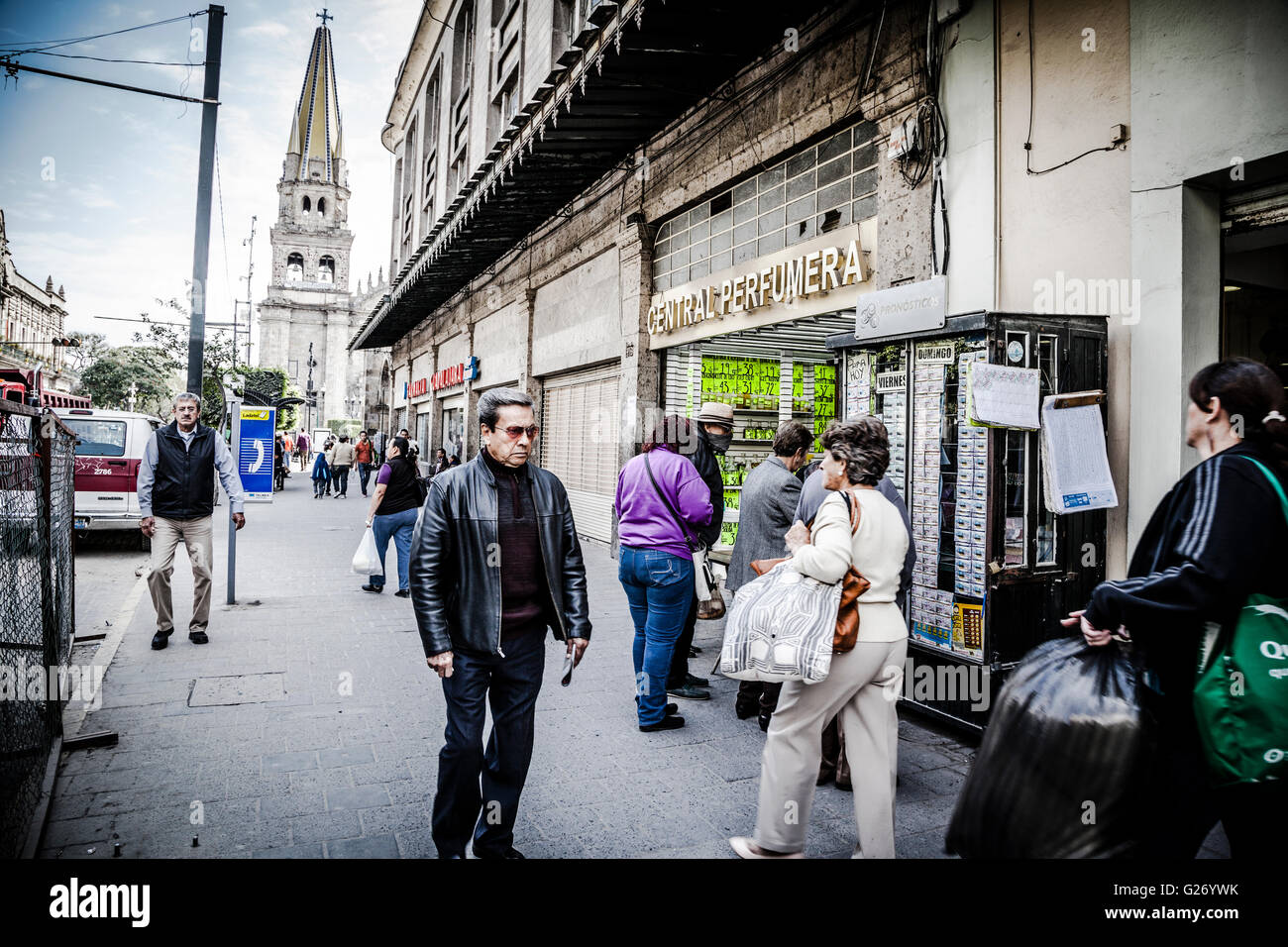 Guadalajara street downtown hi-res stock photography and images - Alamy