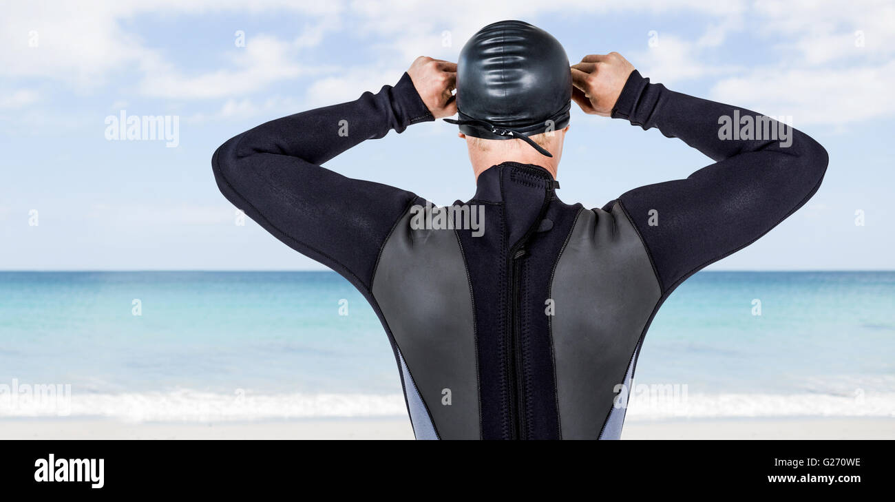 Olympic swimmer rear hi-res stock photography and images - Alamy