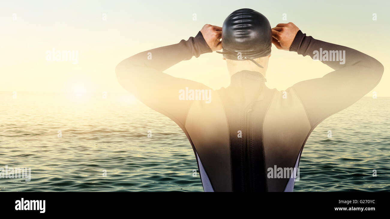 Olympic swimmer rear hi-res stock photography and images - Alamy