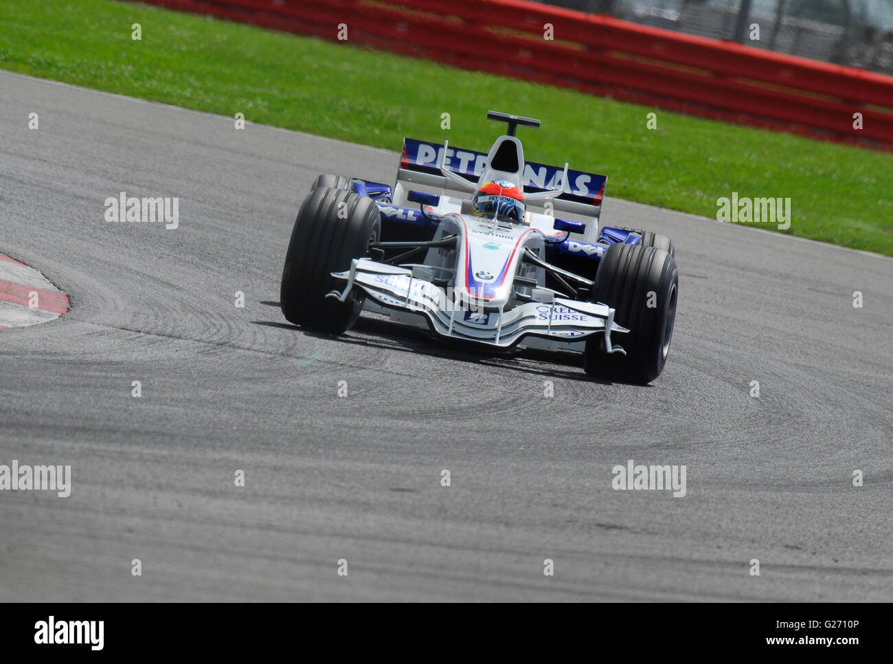 Formula one testing Stock Photo - Alamy