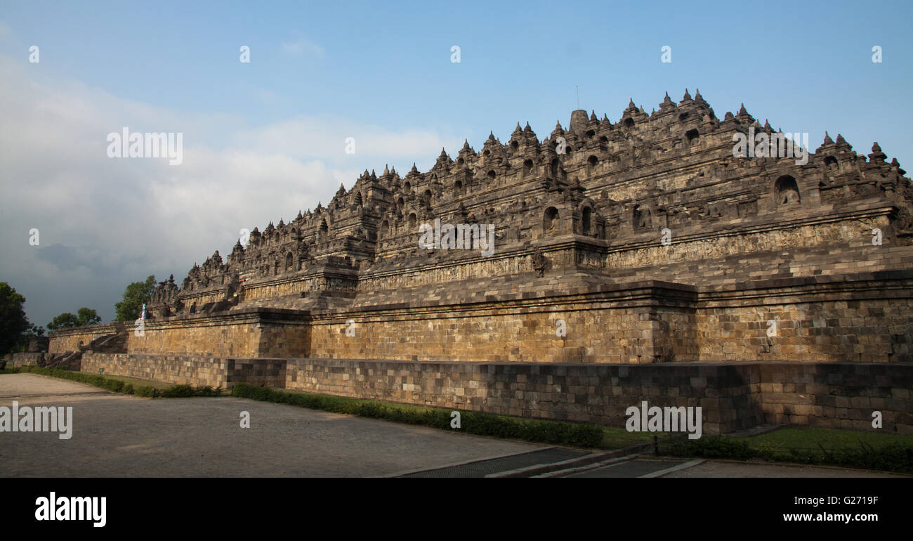 Borobudur Temple, Java island, Indonesia Stock Photo - Alamy