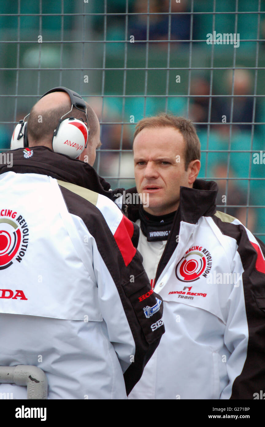 rubens barrichello Formula one testing 2006 Stock Photo - Alamy