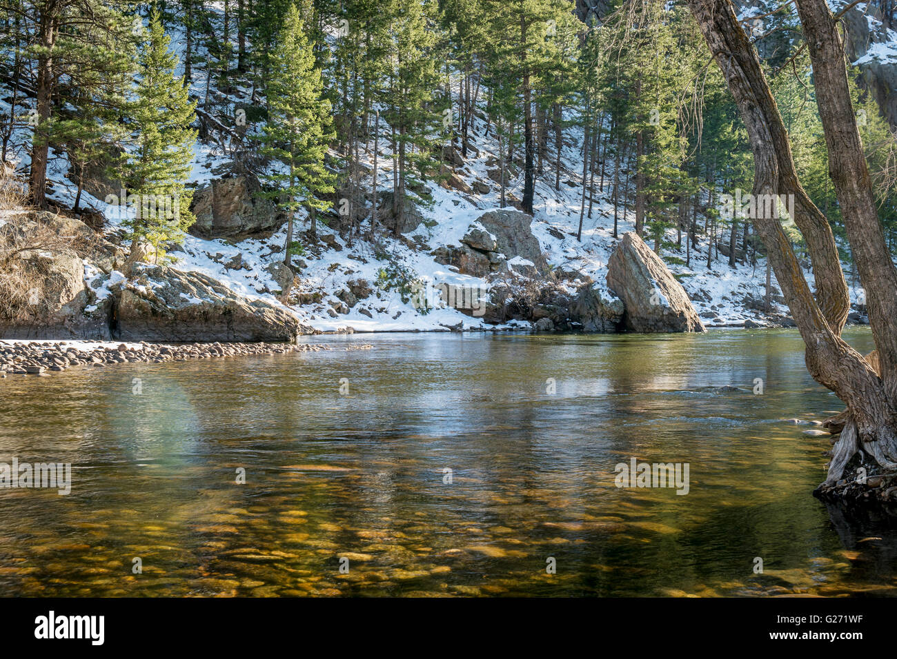 Cache la poudre picnic rock hi-res stock photography and images - Alamy