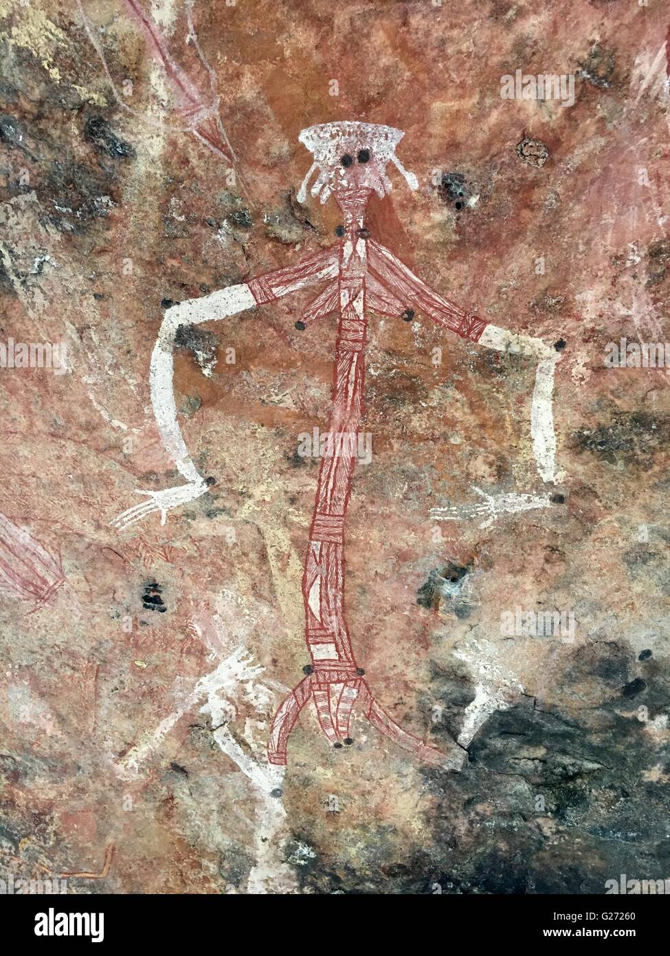 Ancient Aboriginal cave paintings known as 'rock art' found at Mount ...