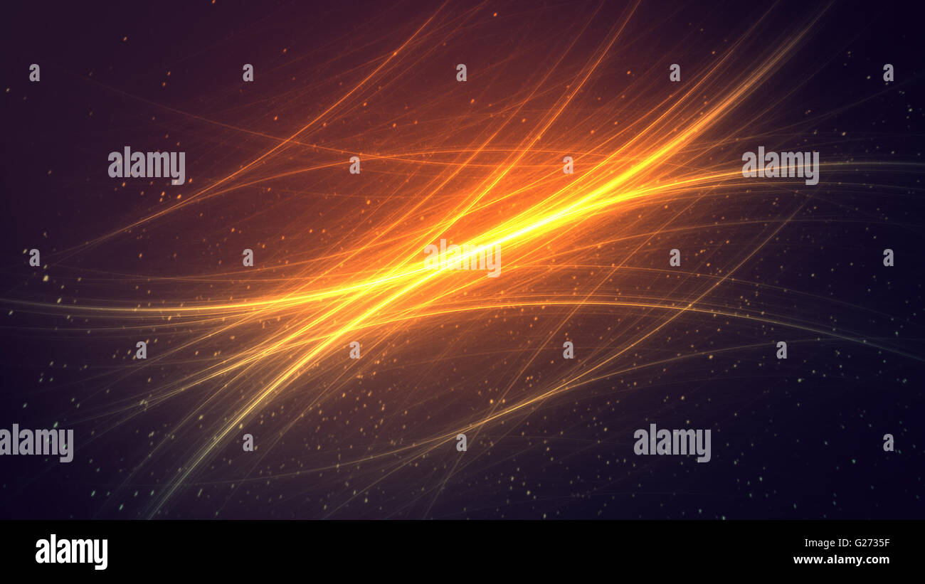 Contemporary Chaotic Waves Stock Photo - Alamy