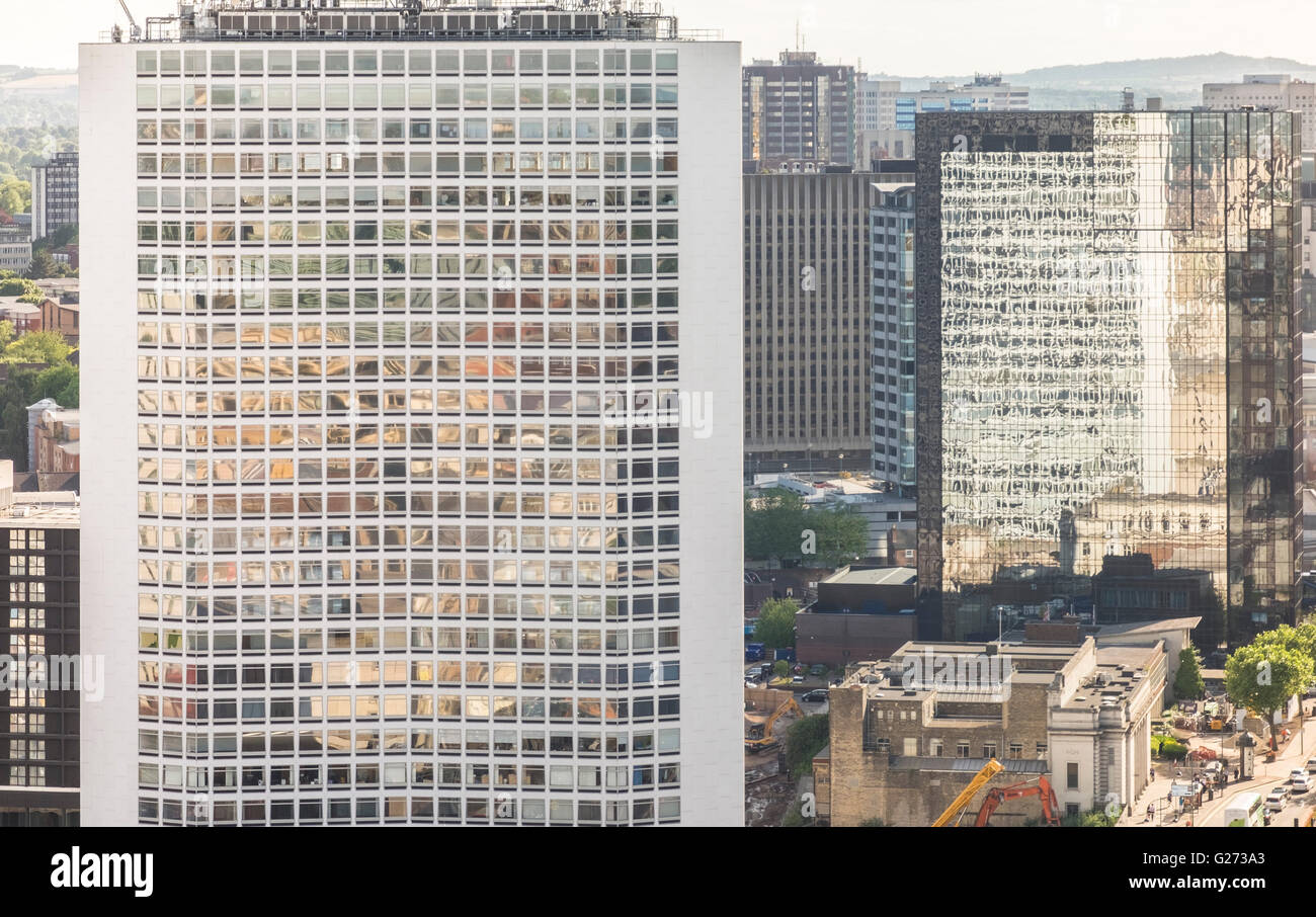 Alpha Tower office building in central Birmingham Stock Photo - Alamy