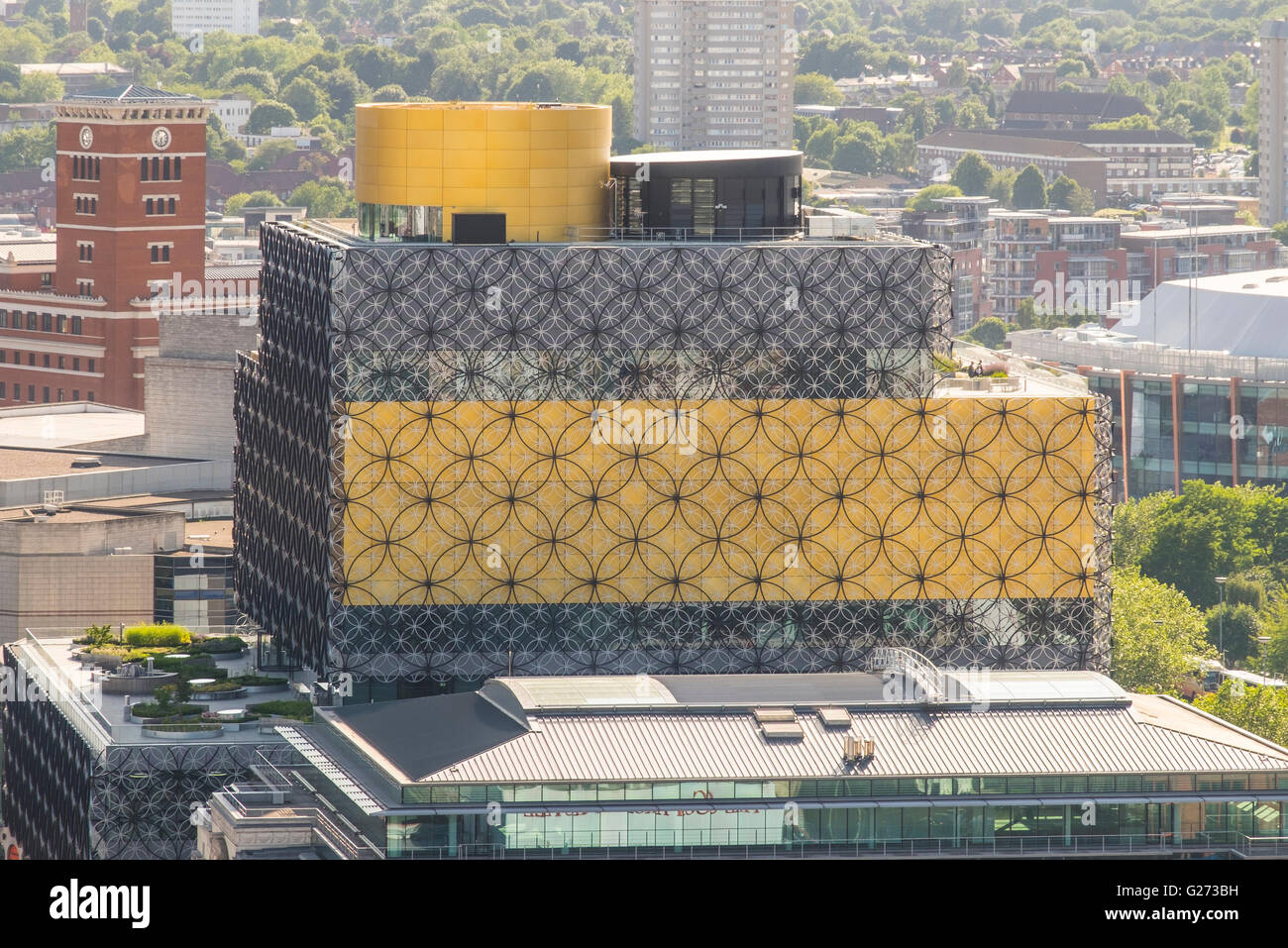 Birmingham skyline library hi-res stock photography and images - Alamy