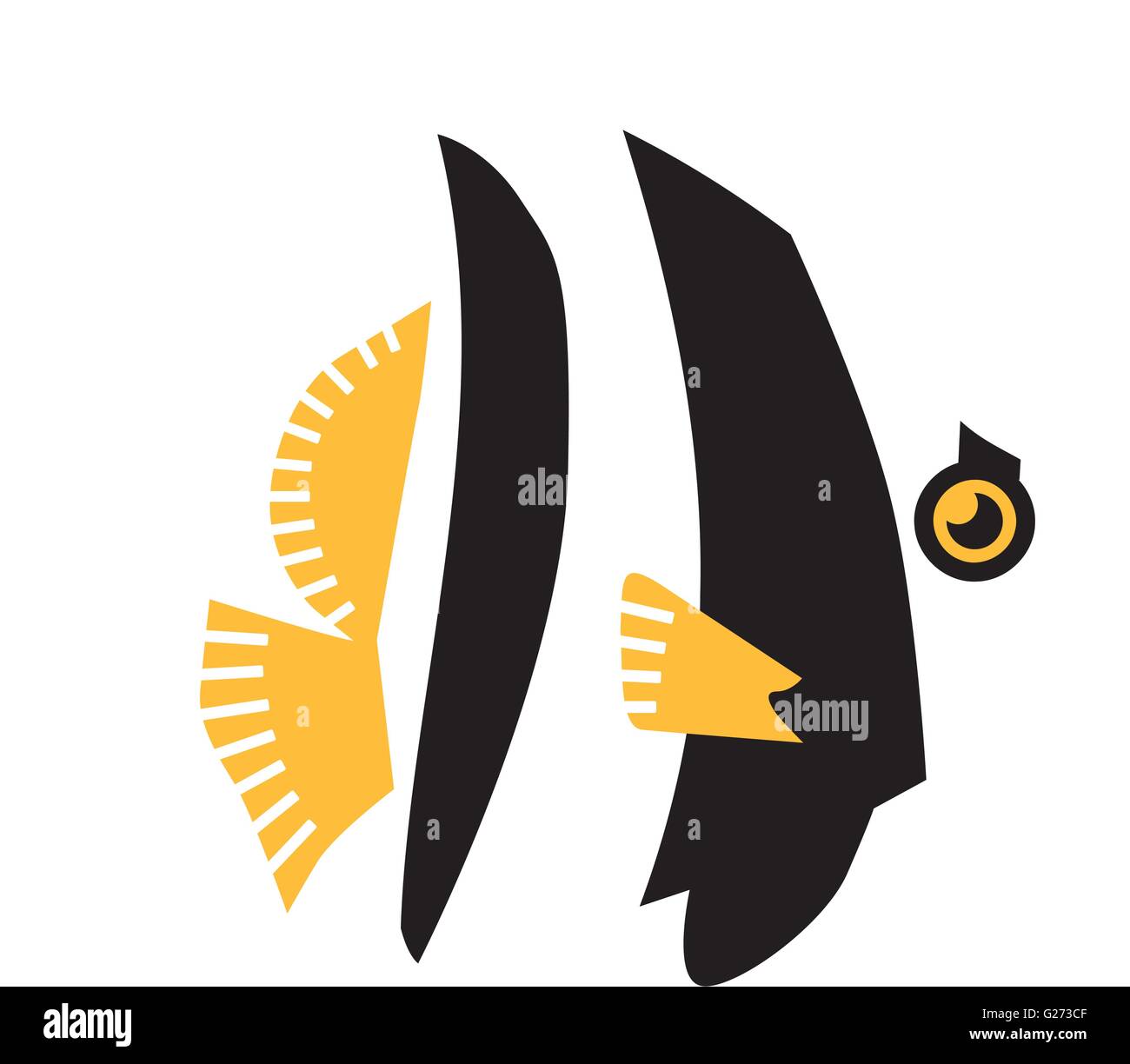 Fish pennant Stock Vector Images - Alamy
