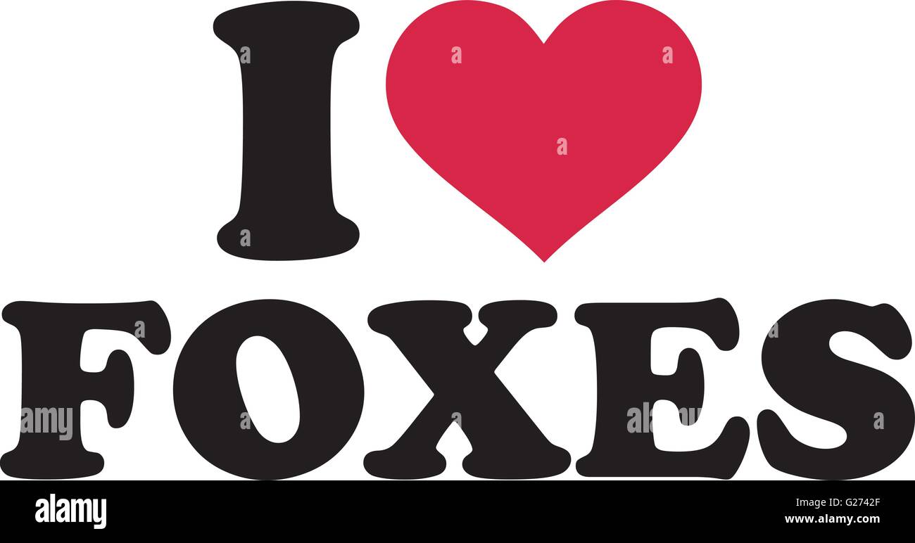 Love foxes hi-res stock photography and images - Alamy